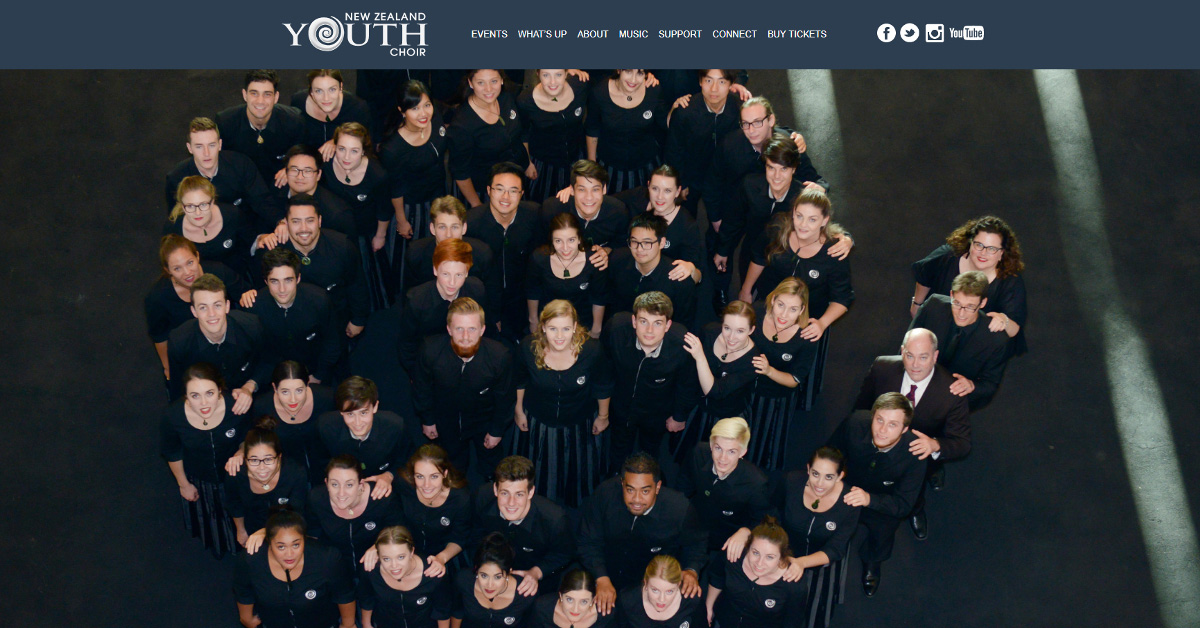 Home - New Zealand Youth Choir Home - New Zealand Youth Choir